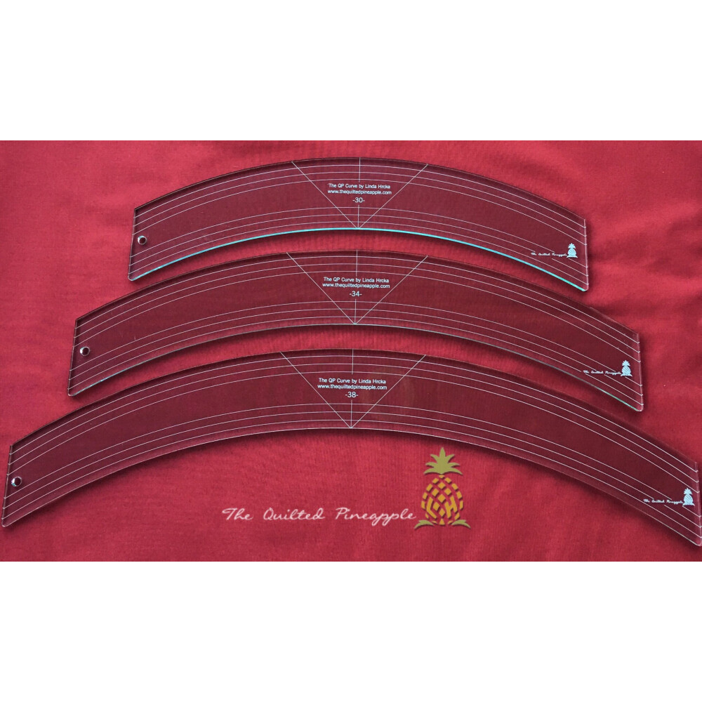 Original 6 QP 1/4” Curve Templates by Linda Hrcka SET SPECIAL – The ...